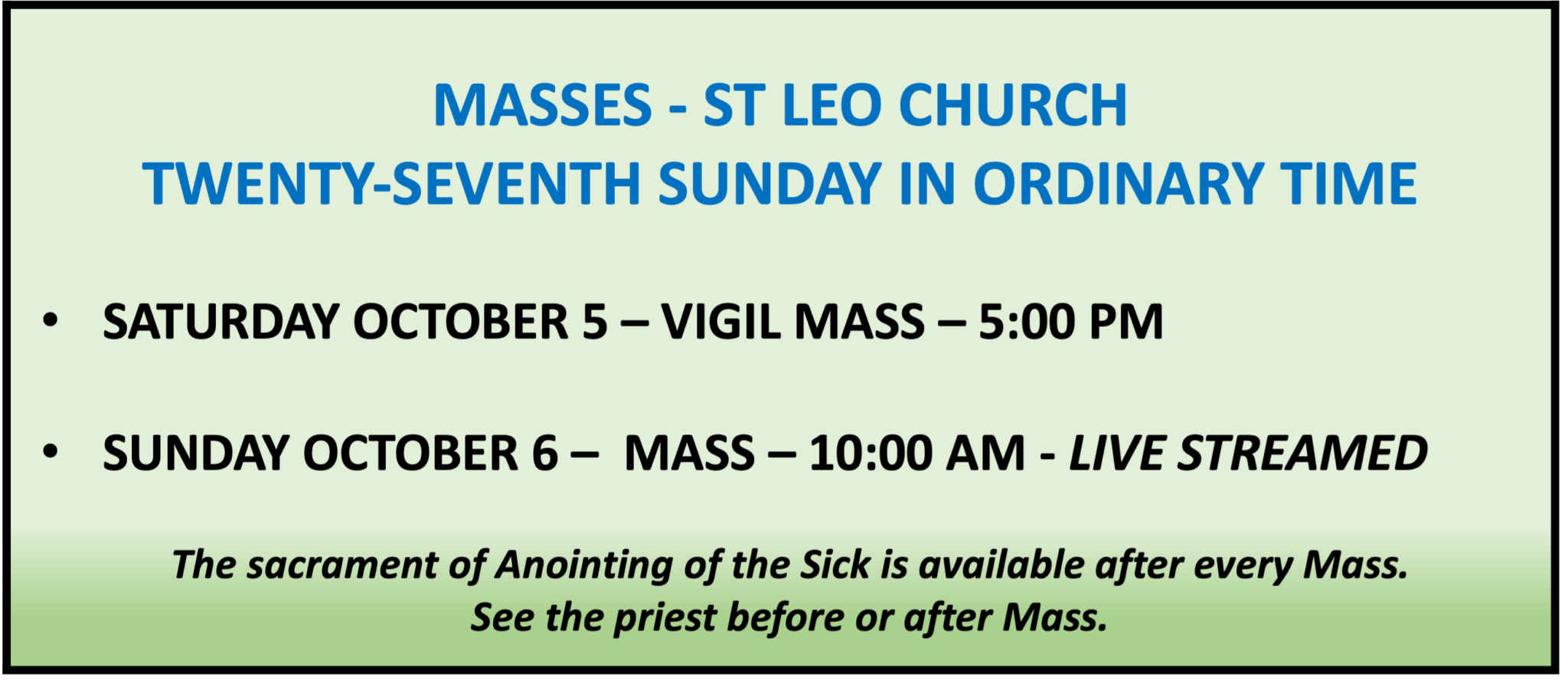 St. Leo Church - a Catholic parish in Tacoma WA